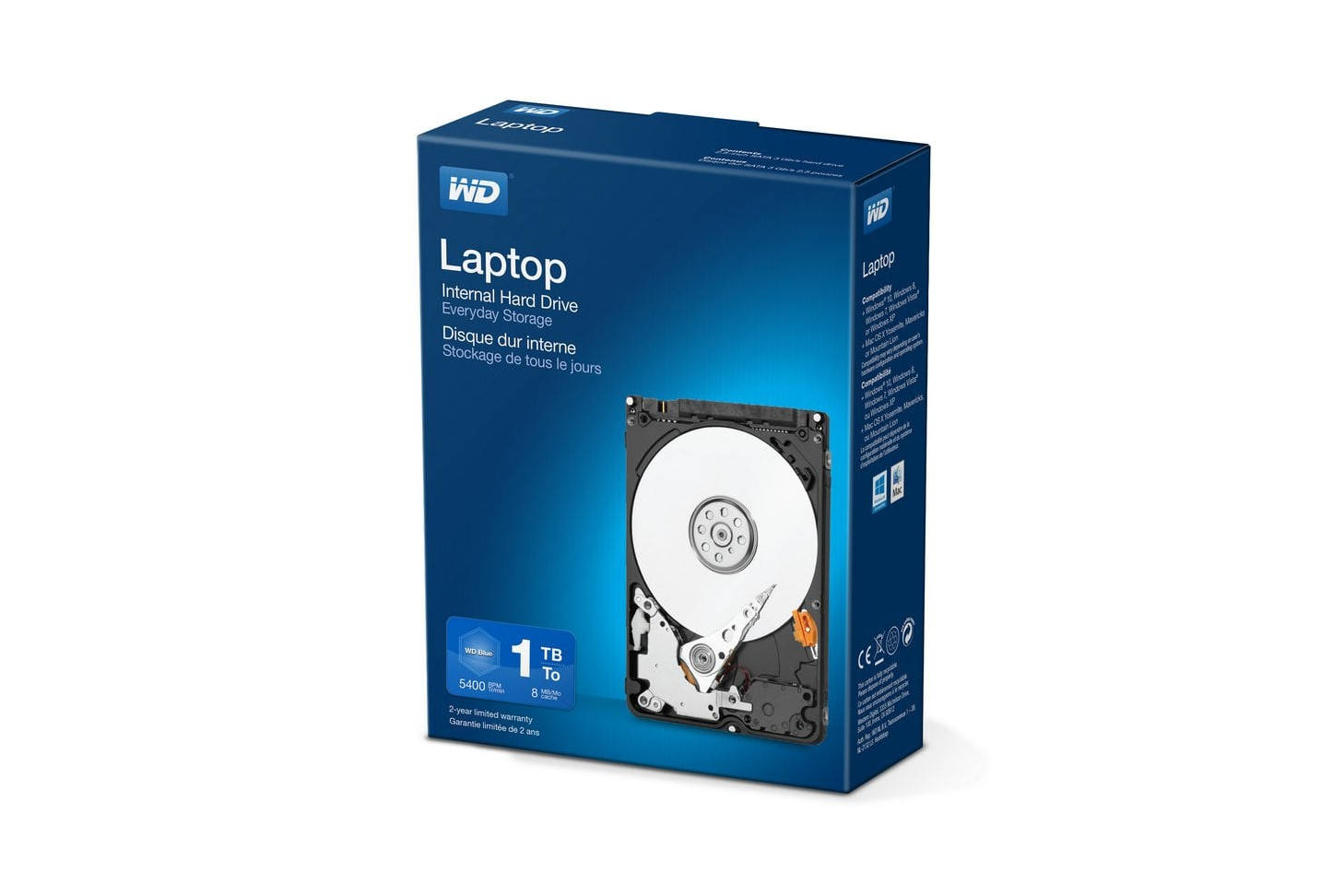 WD Blue 2.5" 1TB SATA 2: Comparador de Precios