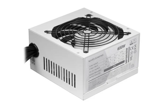 Mars Gaming MPIII650 Fuente Alimentación PC ATX 650W 5 Años Garantía 85 ...