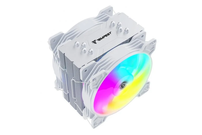 Tempest Cooler 4Pipes 2x120mm RGB Ventilador CPU Blanco: Comparador de ...