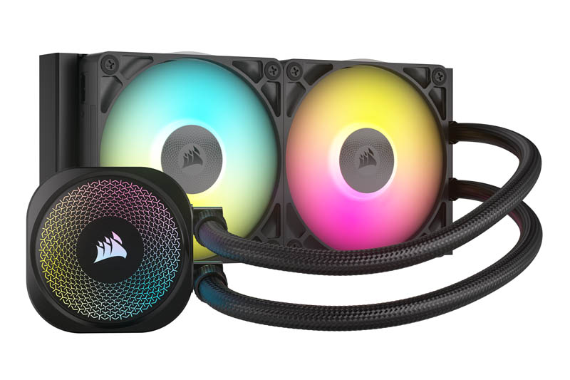 Kit Refrigeración Líquida Corsair iCUE LINK TITAN 240 RX RGB Negro ...