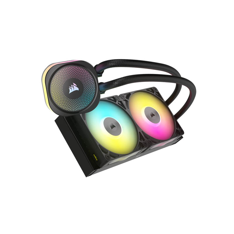 Kit Refrigeración Líquida Corsair iCUE LINK TITAN 280 RX RGB Negro ...