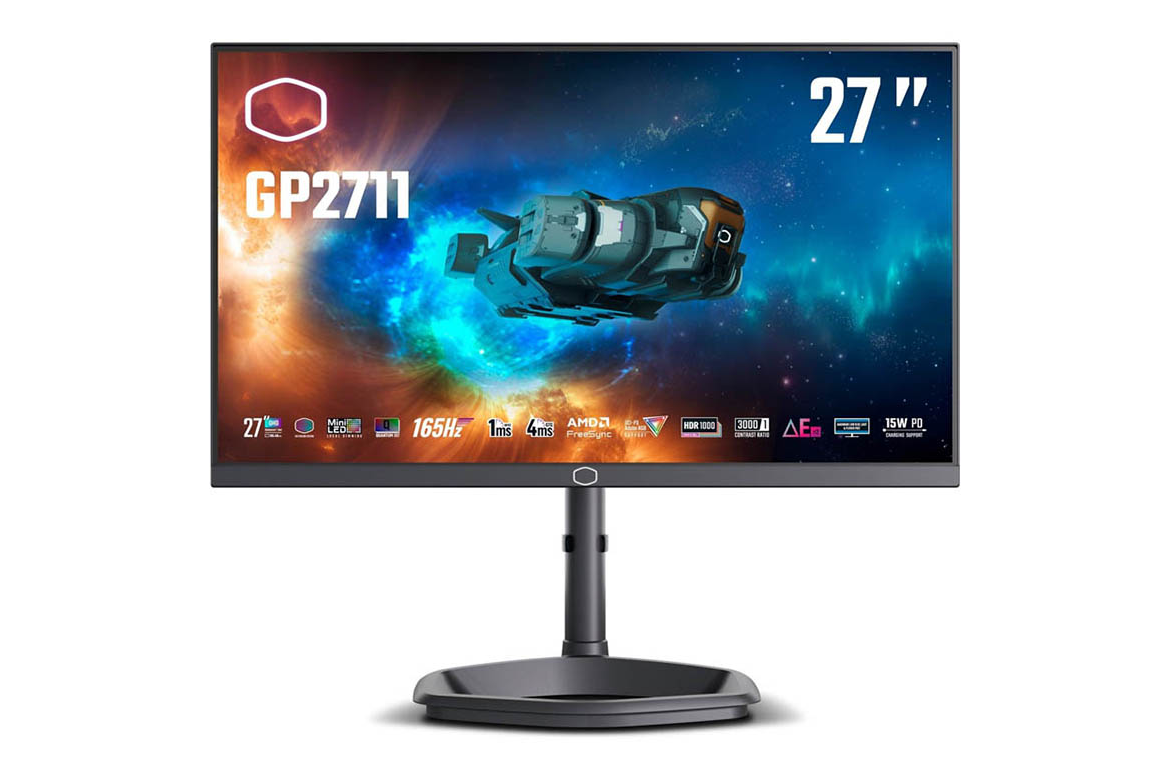 Monitor Cooler Master Tempest GP2711 27" VA QHD 2K Mini LED 165Hz 1ms ...