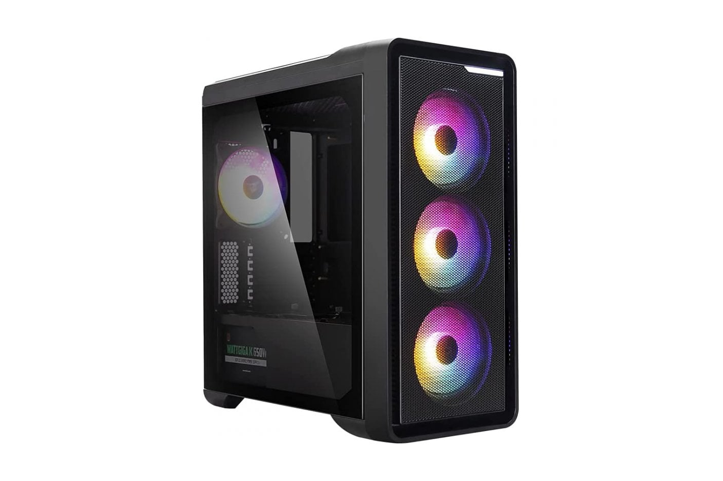 Zalman M3 Plus RGB Cristal Templado USB 3.0 Negra: Comparador de Precios