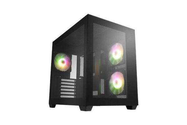 FSP CMT380 ARGB Mid Tower Cristal Templado USB-C 3.2 Negra: Comparador ...
