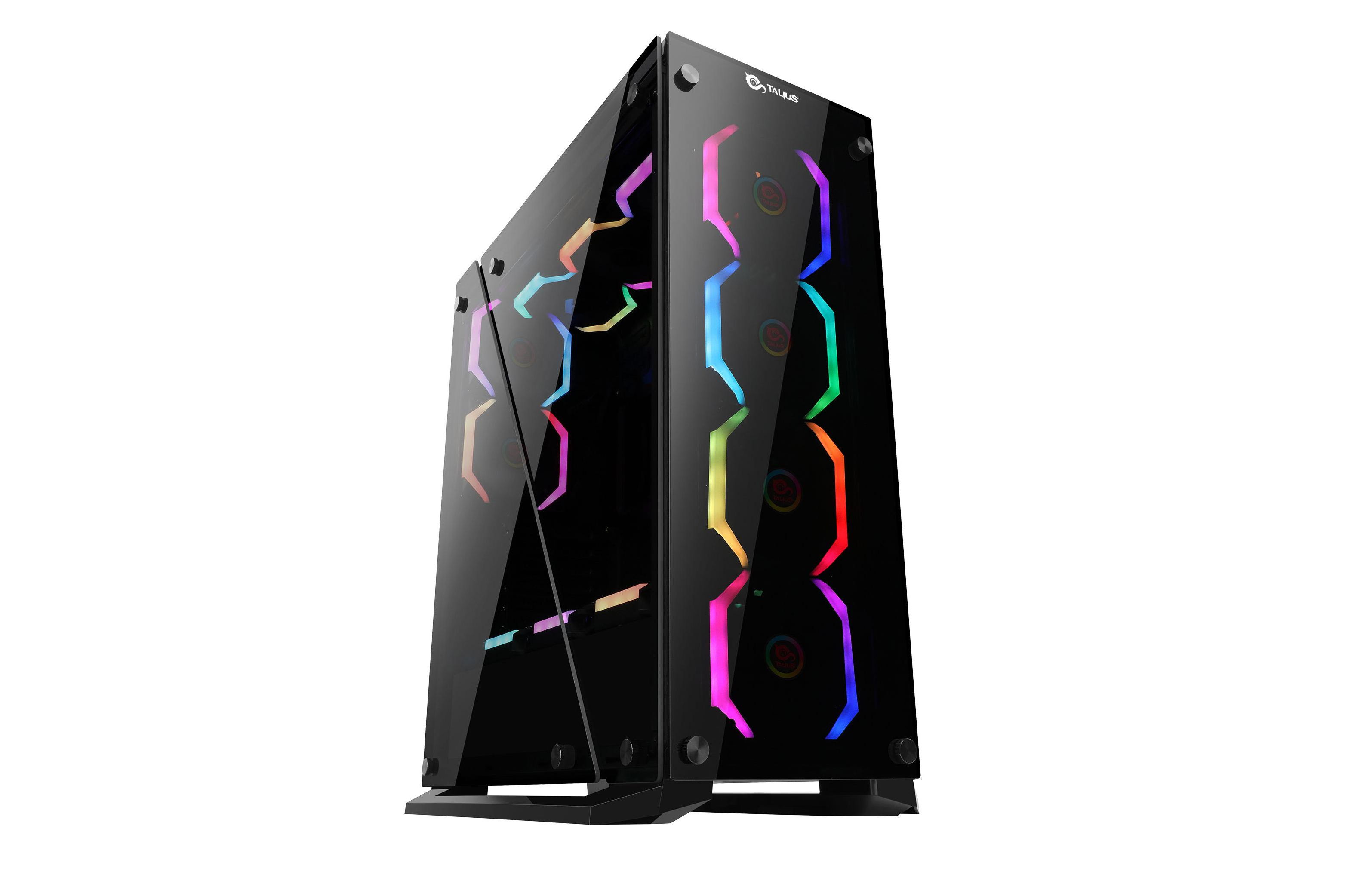 Talius Cygnus Cristal Templado RGB USB 3.0: Comparador de Precios