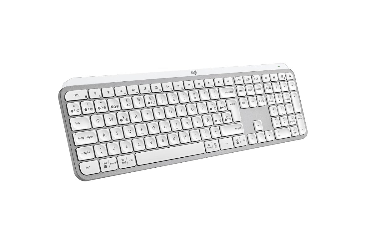Logitech MX Keys S Teclado Inalámbrico Perfil Bajo Escritura Fluida Precisa Silenciosa Gris ...