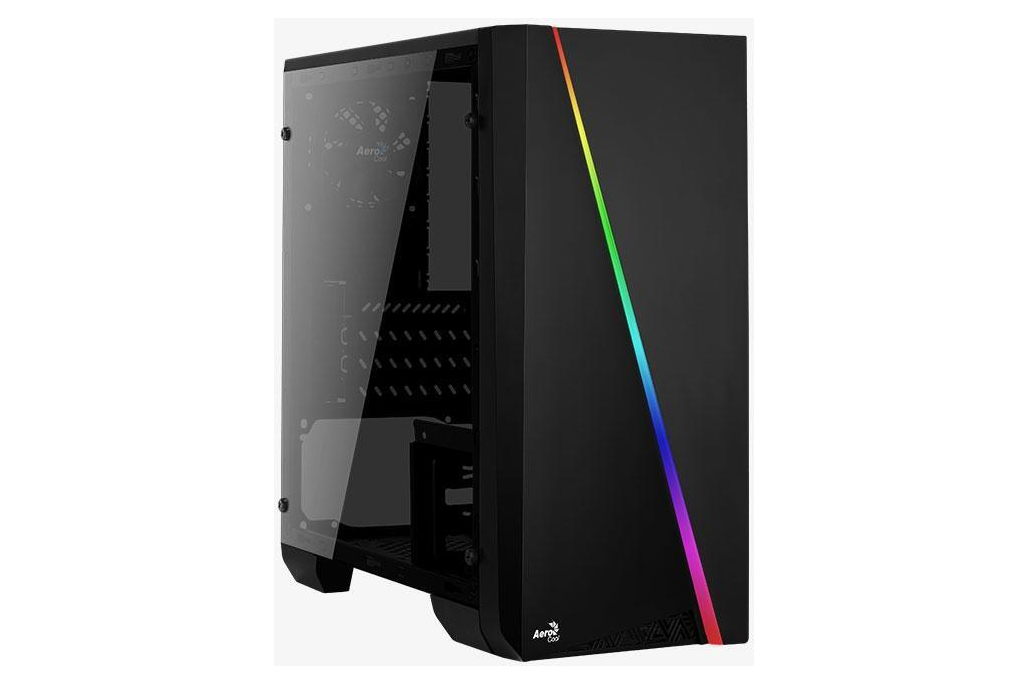 Caja Micro-ATX Aerocool Cylon Mini RGB Vidrio Templado Negro ...