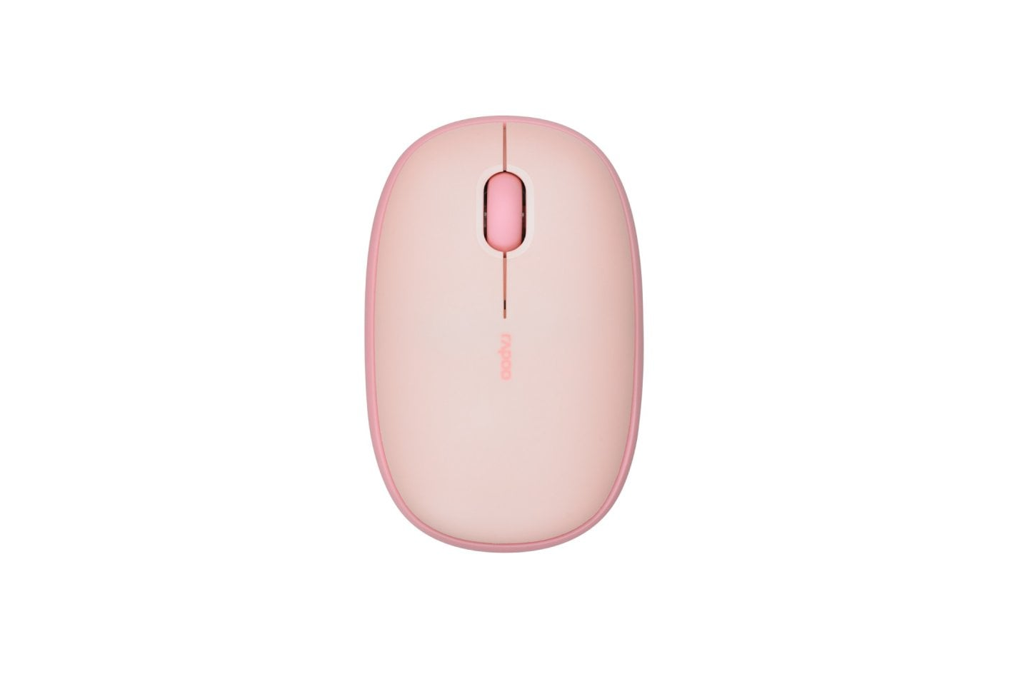 Ratón Rapoo inalámbrico 1300 DPI Multi-Mode Bluetooth Rosa botones ...