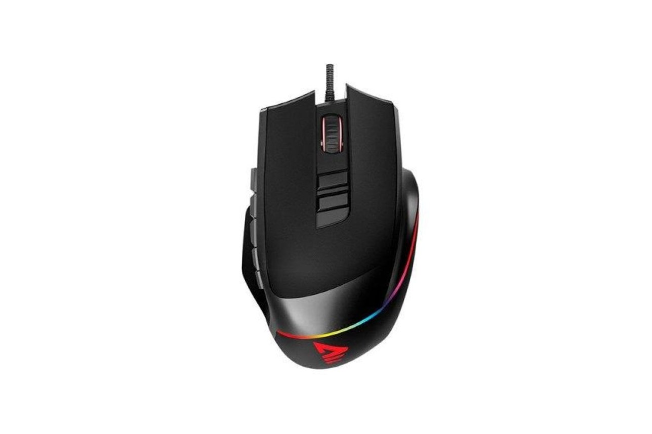 Ratón Savio con cable 12400 DPI RGB LED botones programables para ...
