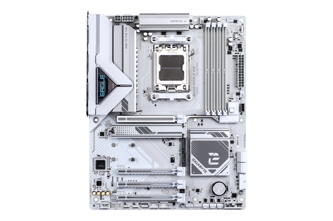 Placa Base Gigabyte B850 ATX AM5 B850 EAGLE ICE 8+2+2 fases DDR5 PCIe 5 ...