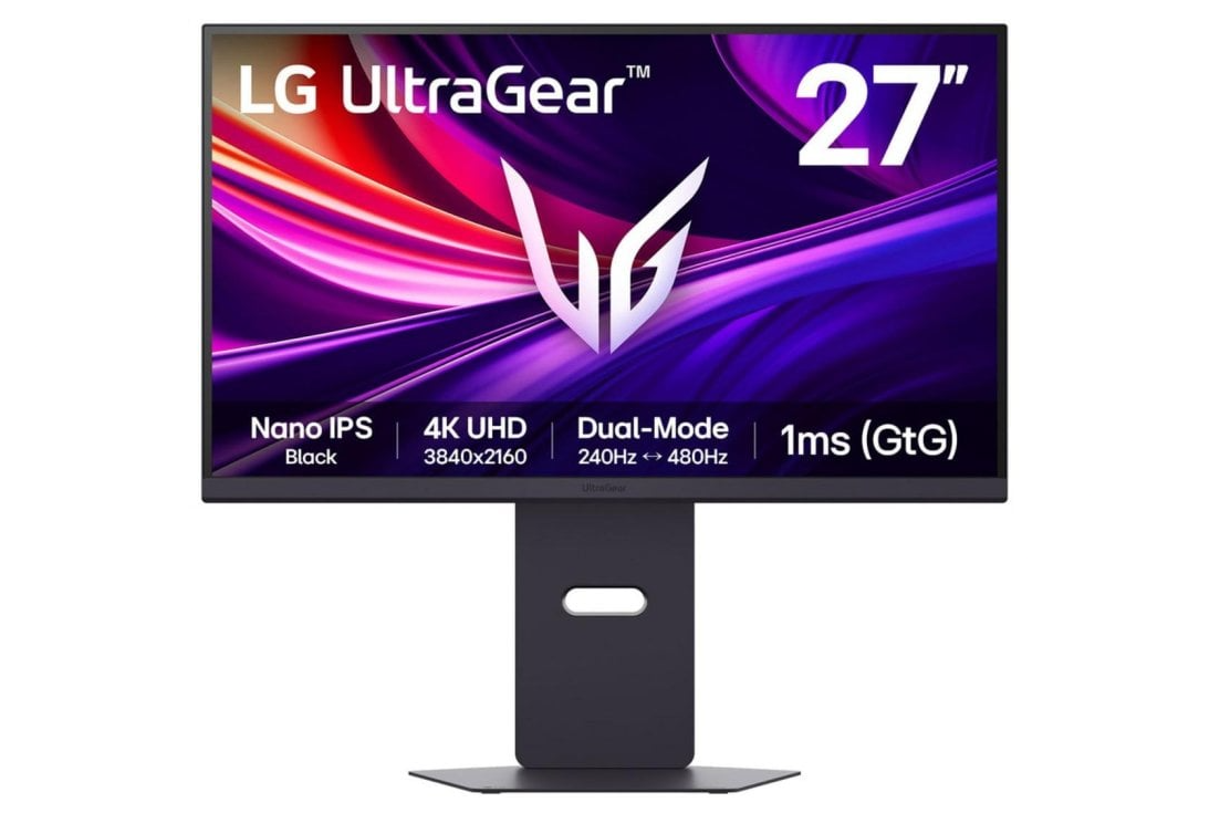 LG UltraGear 27G850A-B 27" 4K UHD Nano IPS 240Hz 1ms G-Sync FreeSync ...