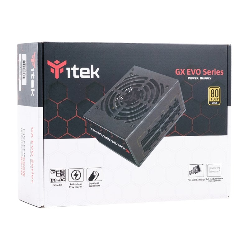 itek GX650 EVO 650W 80 Plus Gold Modular: Comparador de Precios