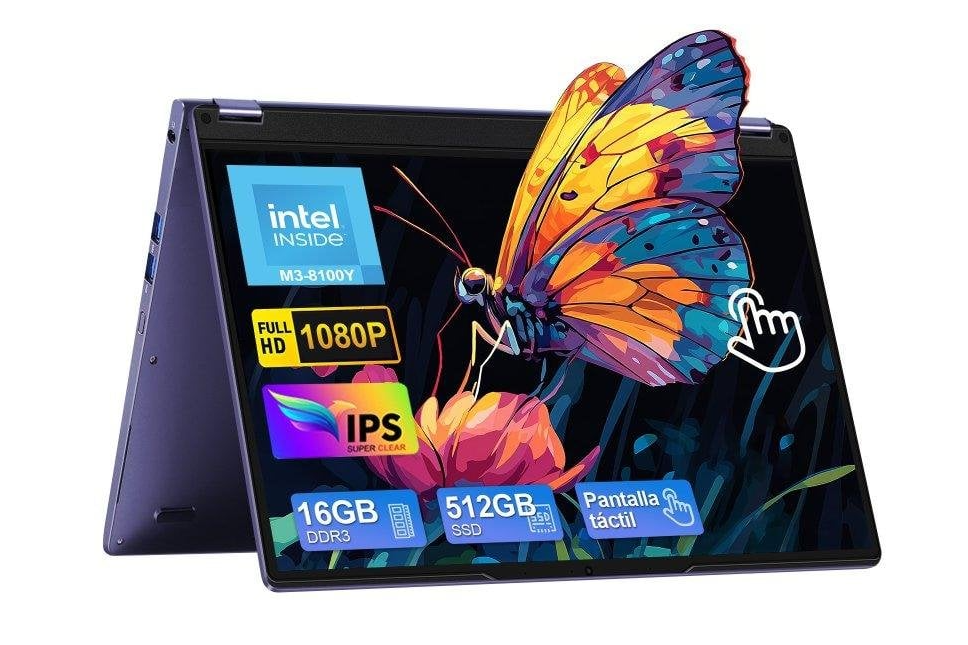 Portátil Vanwin UCC-UL156 15.6" Intel Core m3-8100Y 16GB 512GB SSD UHD ...
