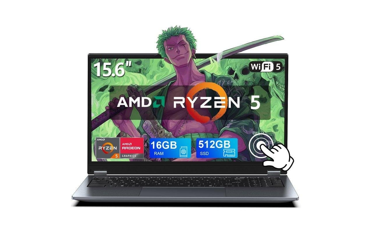 Portátil Vanwin UL1561 15,6" AMD Ryzen 5 7430U 16GB 512GB SSD Radeon ...