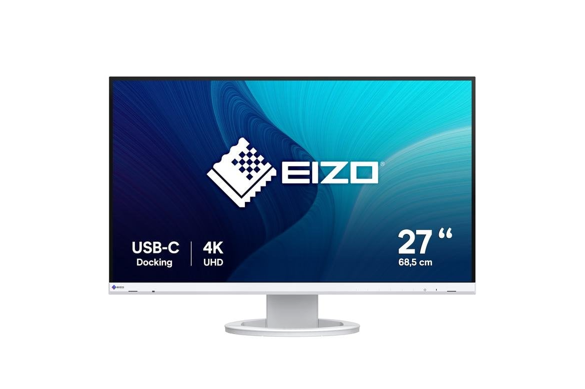 Monitor Eizo FlexScan EV2740S 27" UltraHD 4K 60Hz IPS Blanco 6ms Altura ...