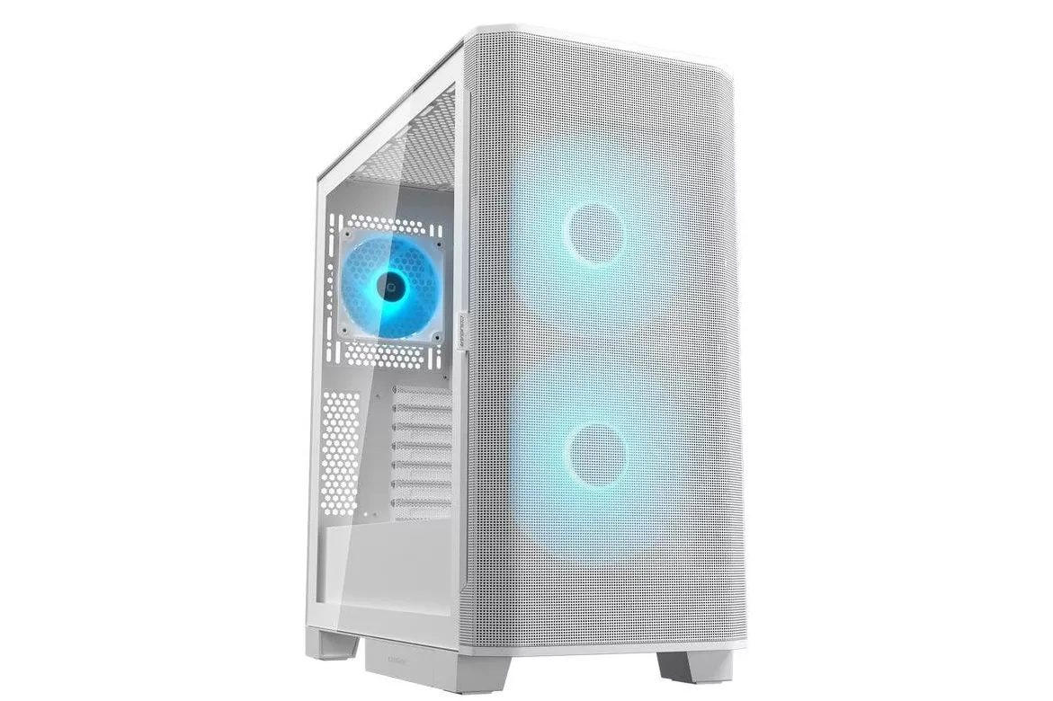 Caja PC Cougar CGR-5YA6W-RGB Blanco ATX Vidrio Templado RGB Gaming ...