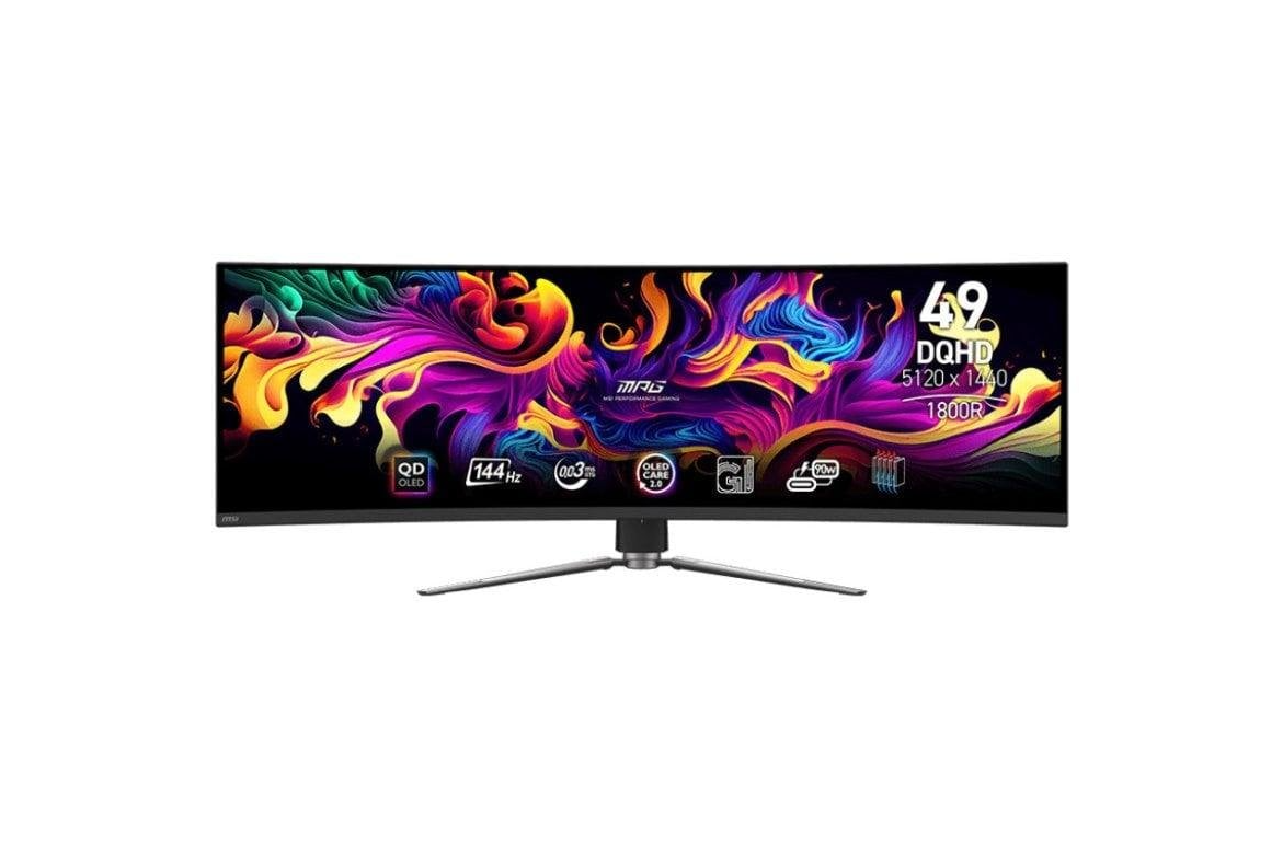 MSI MPG 491CQP QD-OLED 49" QD-OLED DQHD 144Hz USB-C Curvo: Comparador ...