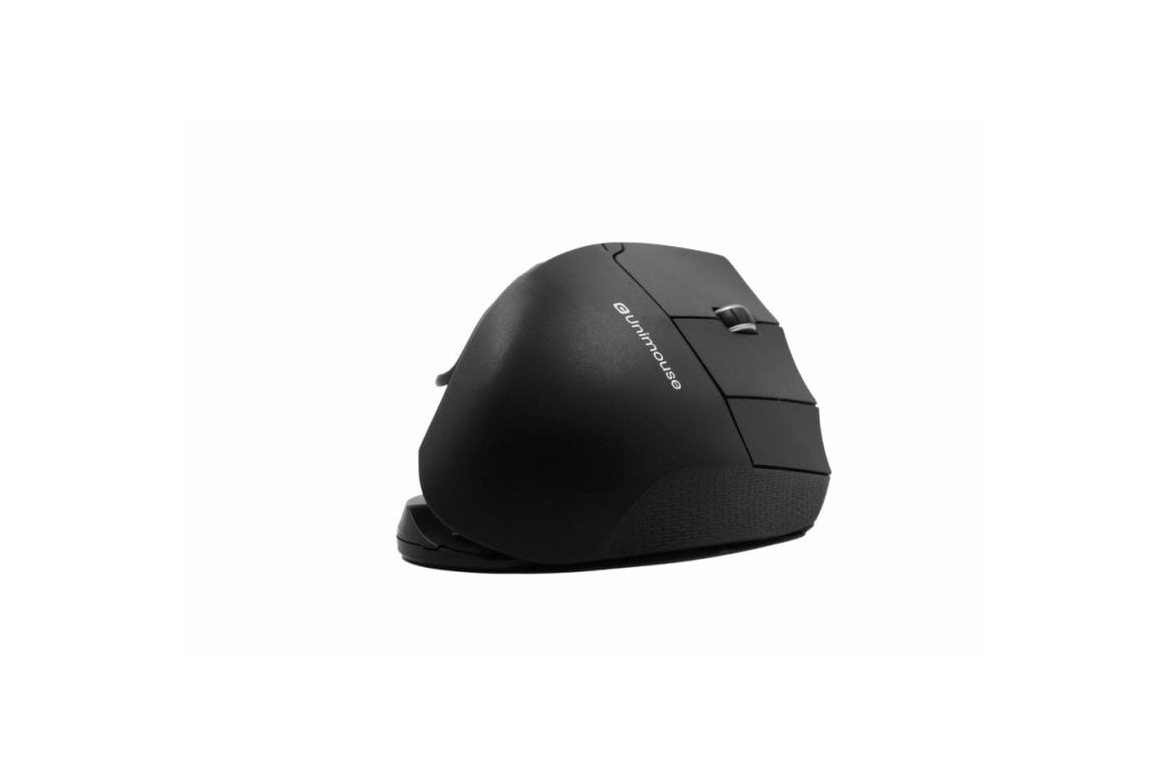 Ratón Contour Design Unimouse Inalámbrico y Cableado 4000 DPI Negro ...