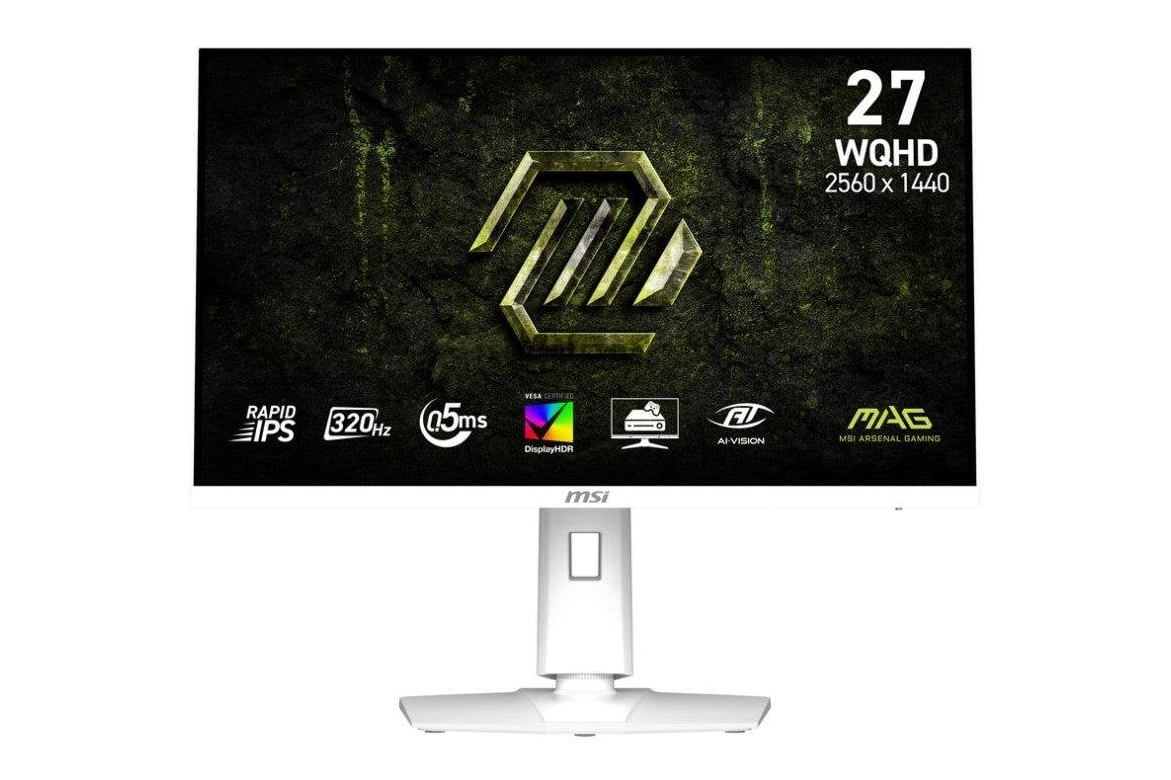 Monitor MSI MAG 274QRFW X3212 27" WQHD 320Hz IPS DisplayHDR 400 ...