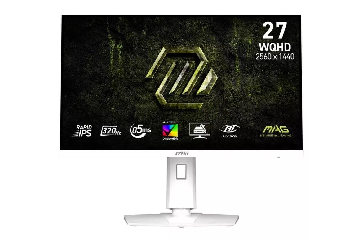 Monitor MSI MAG 274QRFW X3212 27" WQHD 320Hz IPS DisplayHDR 400 ...