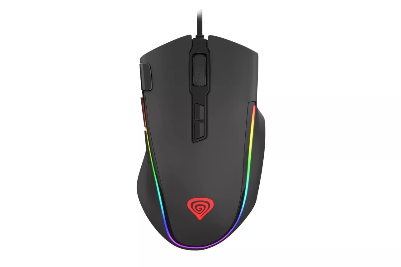 Genesis Krypton 700 G2 Raton Óptico Gaming RGB 8000DPI Negro ...