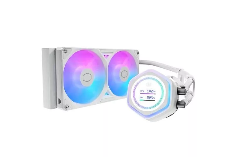 Refrigeración Líquida Cooler Master MasterLiquid Atmos II LCD 240mm 2 ...