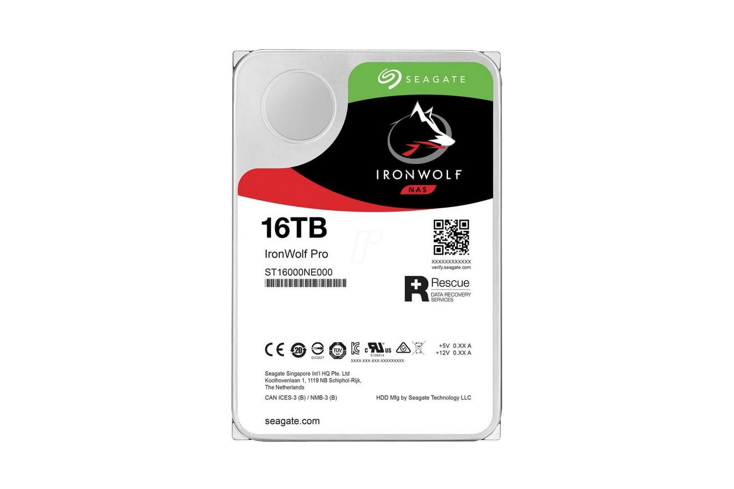 Seagate IronWolf Pro 3.5" NAS 16TB SATA 3: Comparador de Precios