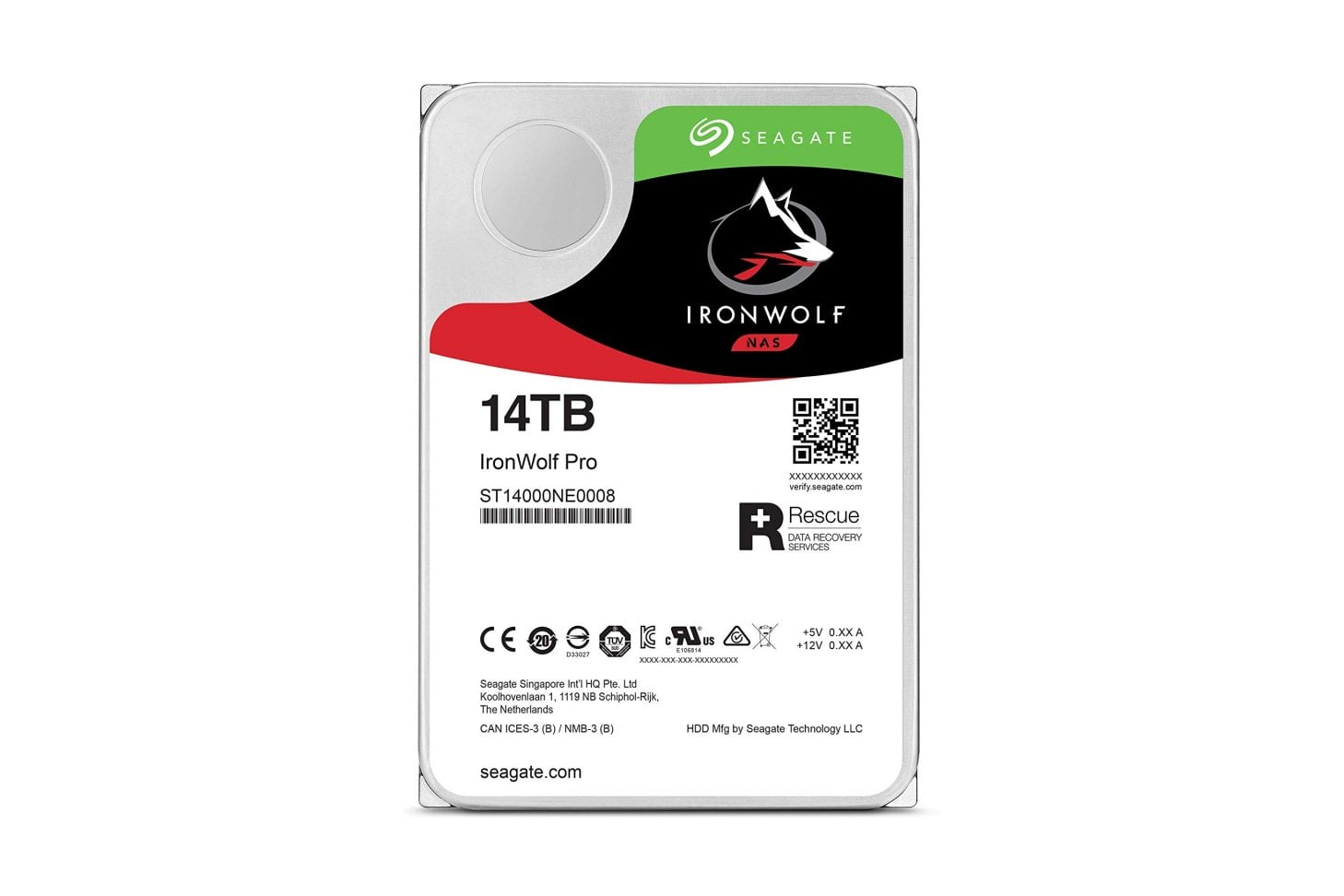 Seagate IronWolf Pro NAS 14TB 3.5" SATA3: Comparador de Precios