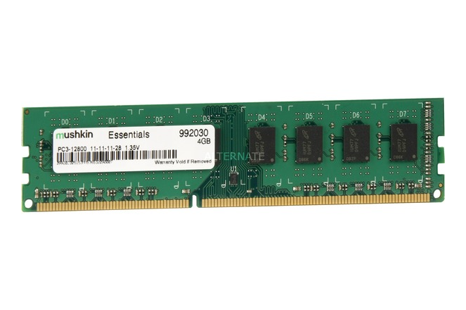 DIMM 4GB DDR3 Essentials módulo de memoria 1 x 4 GB 1600 MHz, Memoria ...