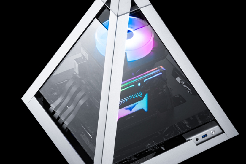 Azza Pyramid Mini 806, una llamativa torre ITX con forma piramidal y ...