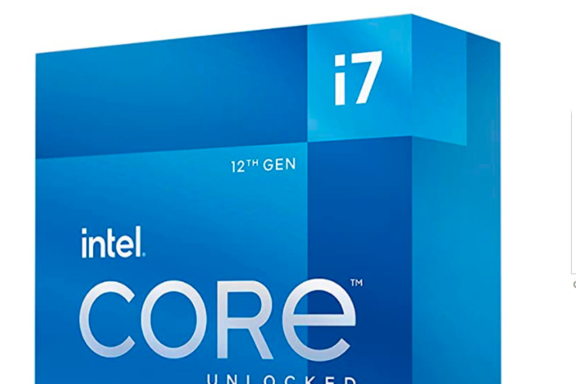 El Intel Core i7 12700K obtiene 800 puntos en la prueba de un solo ...