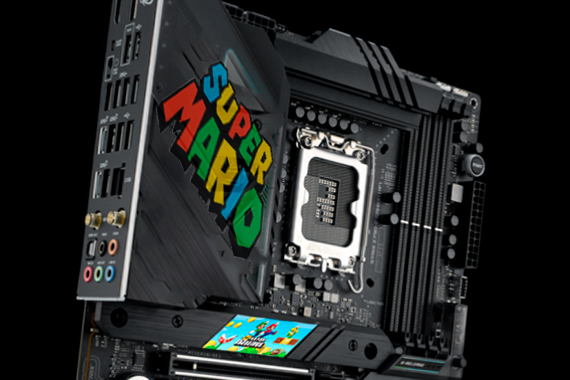 ASUS lanza la placa ROG Mario Bros760 Strix con detalles y sonido de ...