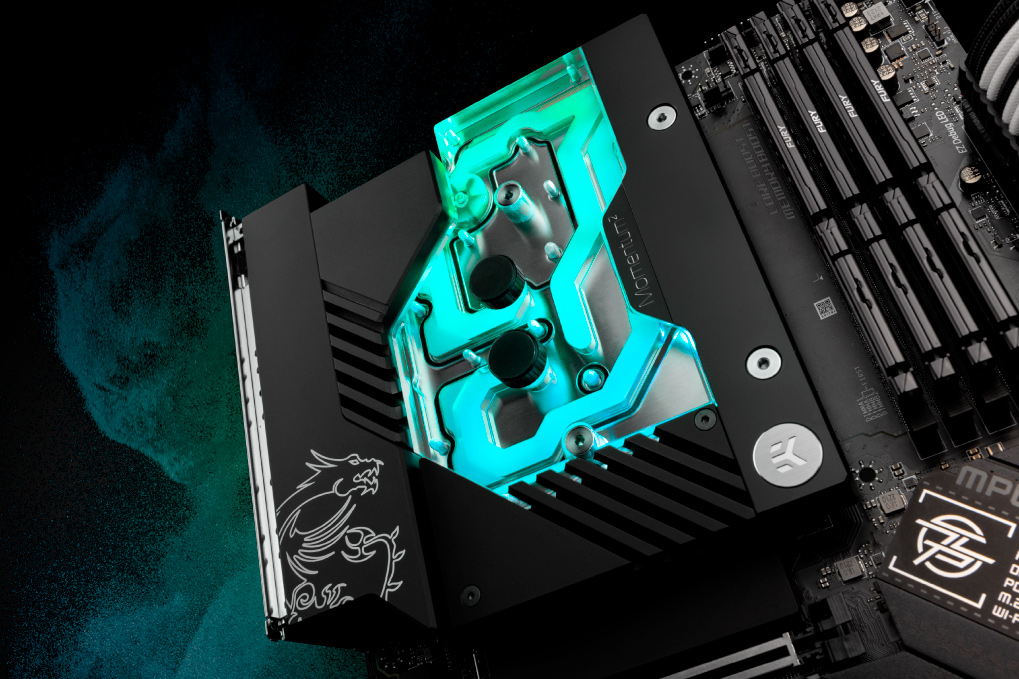 MSI y EK lanzan la placa MPG X670E CARBON EK X D-RGB con monobloque exclusivo para CPU, VRM y ...