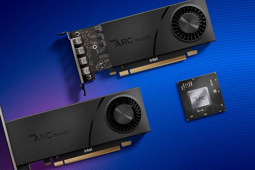 Filtrada la Intel Arc Pro A60 con 16 Xe Cores y hasta 2.450 MHz
