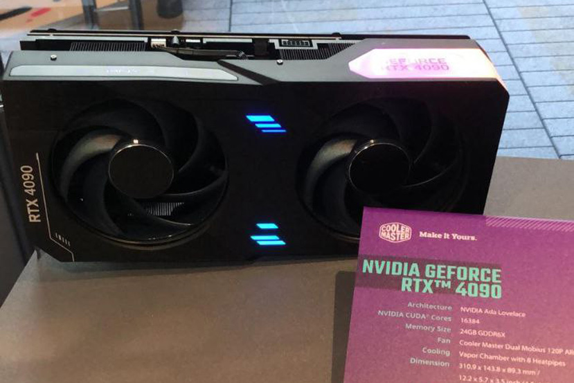 PNY lanzará una RTX 4090 con solución de refrigeración de Cooler Master ...