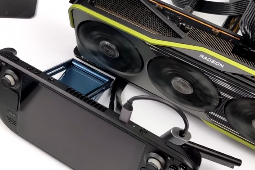 Consiguen acoplar una RTX 6900 XT a la Steam Deck, multiplicando por 10 ...