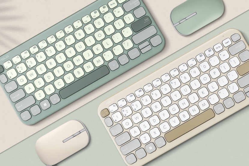 ASUS Marshmallow Keyboard KW100: Teclado Bluetooth compacto con ...