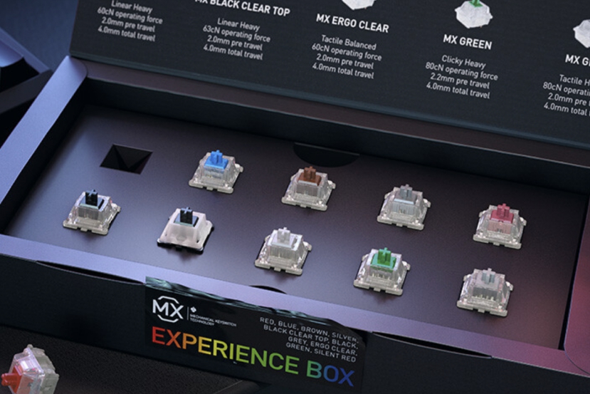 Cherry lanza su MX Experience Box con 10 interruptores mecánicos de ...