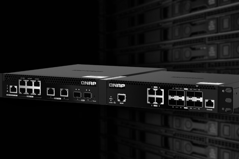 Nuevo Switch Gestionado QNAP QSW-M3212R-8S4T con 12 puertos a 10 GbE y tamaño reducido
