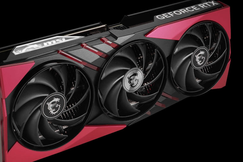 MSI presenta la RTX 4070 SUPER GAMING X SLIM MLG con un diseño en color rojo y backplate ...