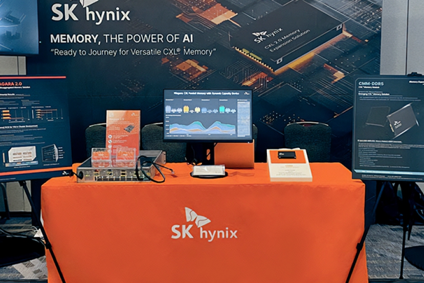 SK Hynix ha mostrado sus memorias CXL-Double Rate 5 (CMM-DDR5) con un ancho de banda de hasta un ...