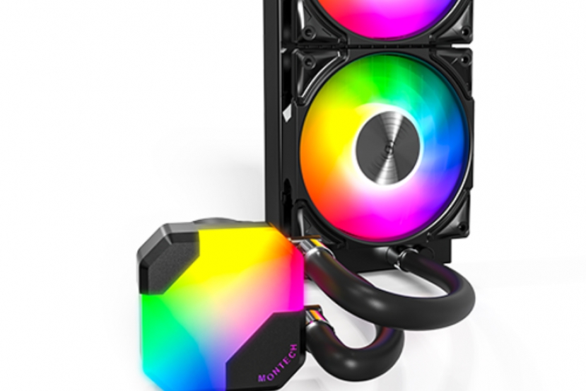 Nuevas RL AiO MONTECH HyperFlow ARGB Series con ventiladores enlazables