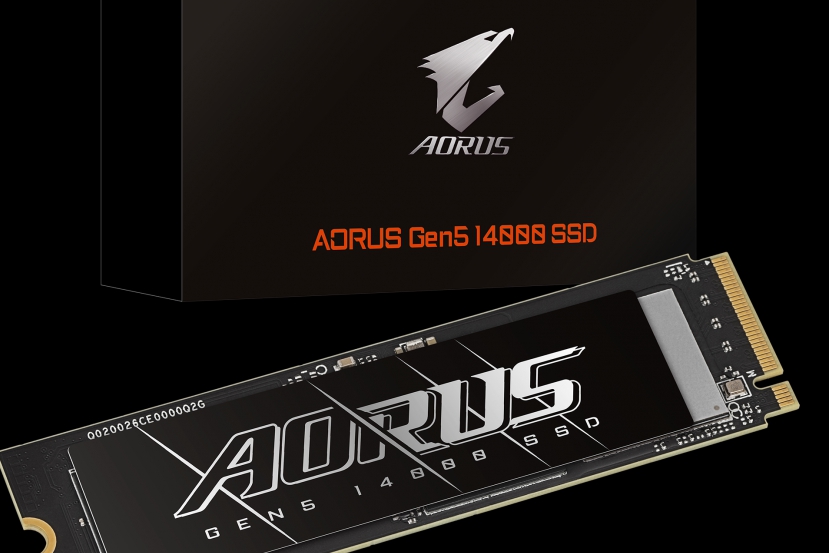Nuevo SSD AORUS Gen5 14000 con hasta 14.500 MB/s de lectura