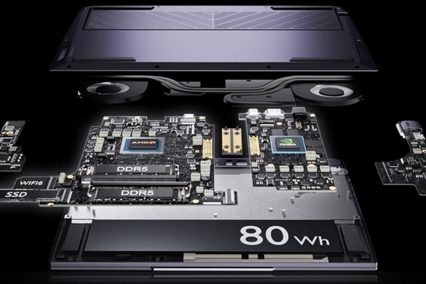 Visto un portátil con diseño modular que incluye una GPU RTX 4060 en ...