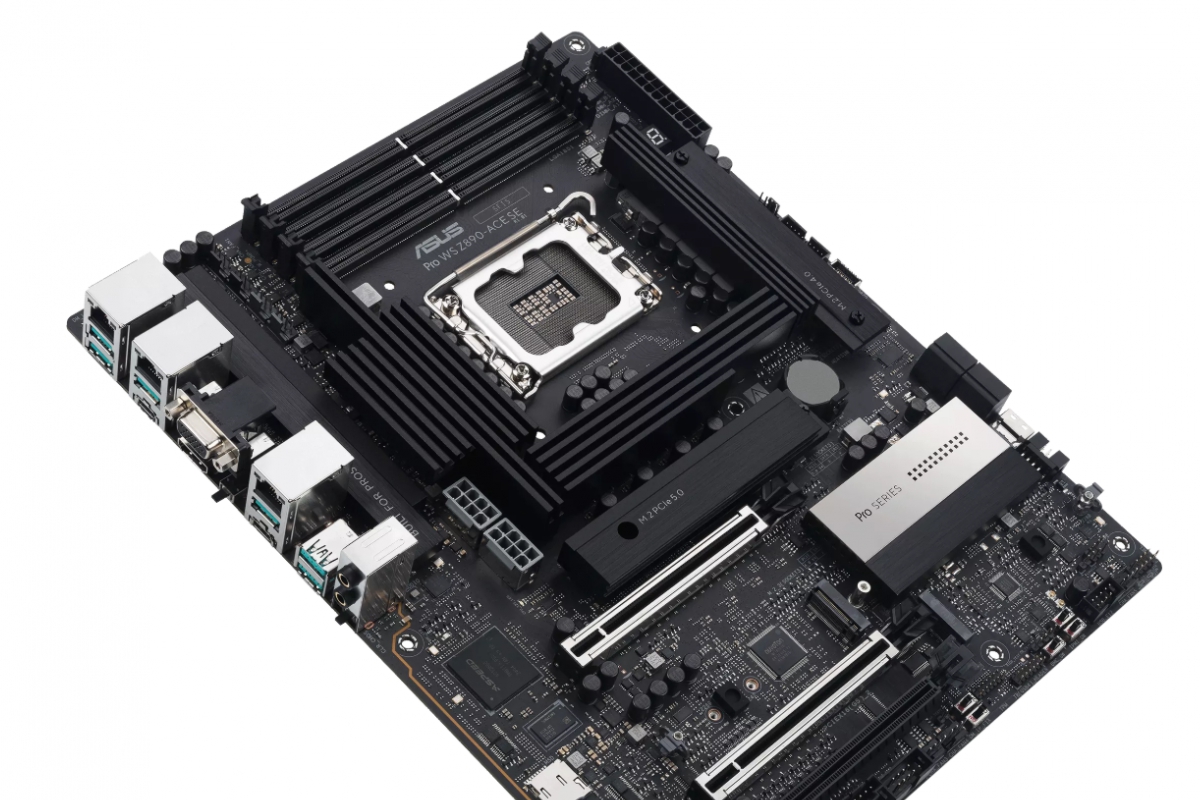 ASUS lanza la placa Pro WS Z890-ACE SE para estaciones de trabajo con ...