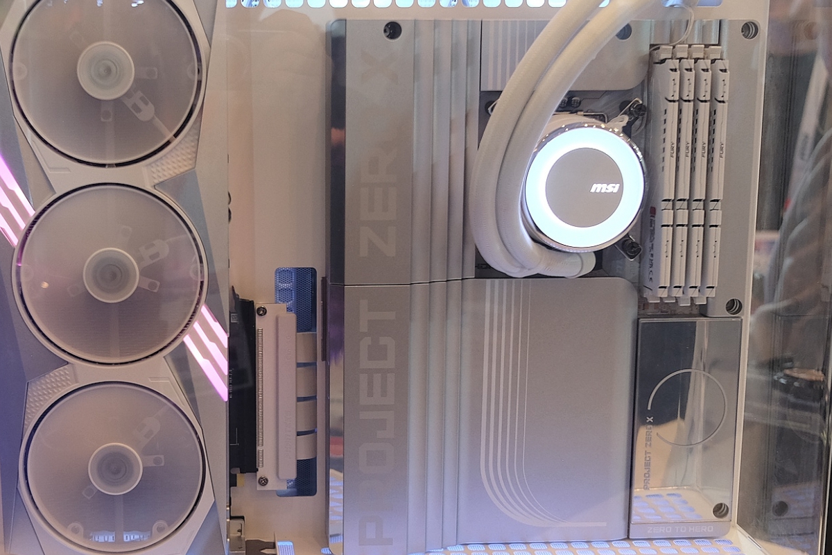 MSI presenta su concepto Project Zero X completamente panorámica y sin ...