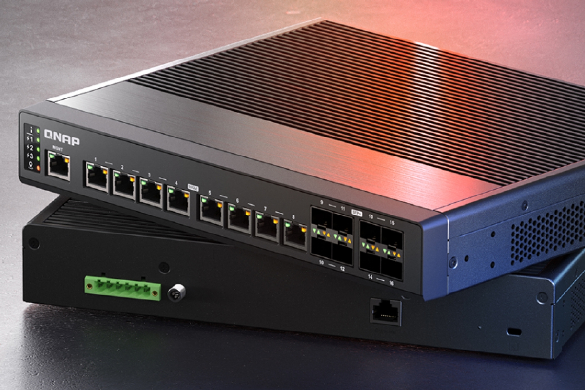 Nuevo Switch QNAP QSW-IM3216-8S8T gestionable de Capa 2 con 16 puertos ...