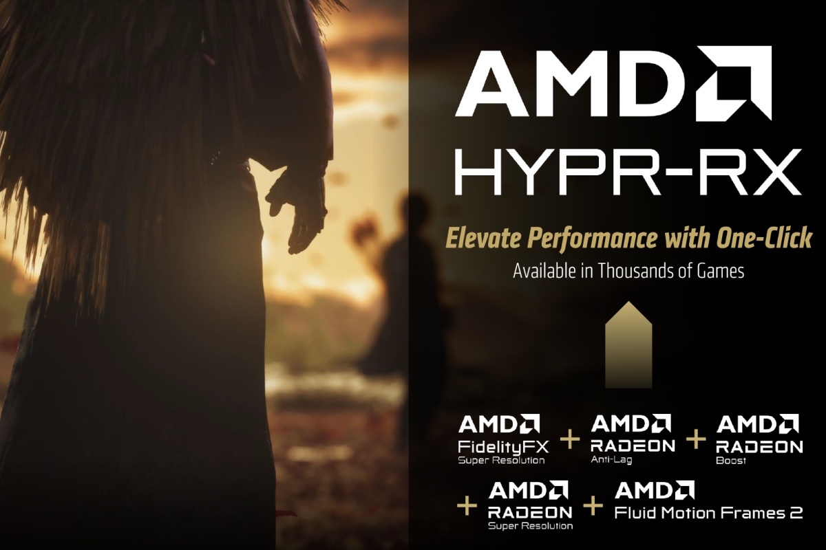 AMD HYPR-RX con Fluid Motion Frames 2.1 multiplica x 2,7 el rendimiento ...