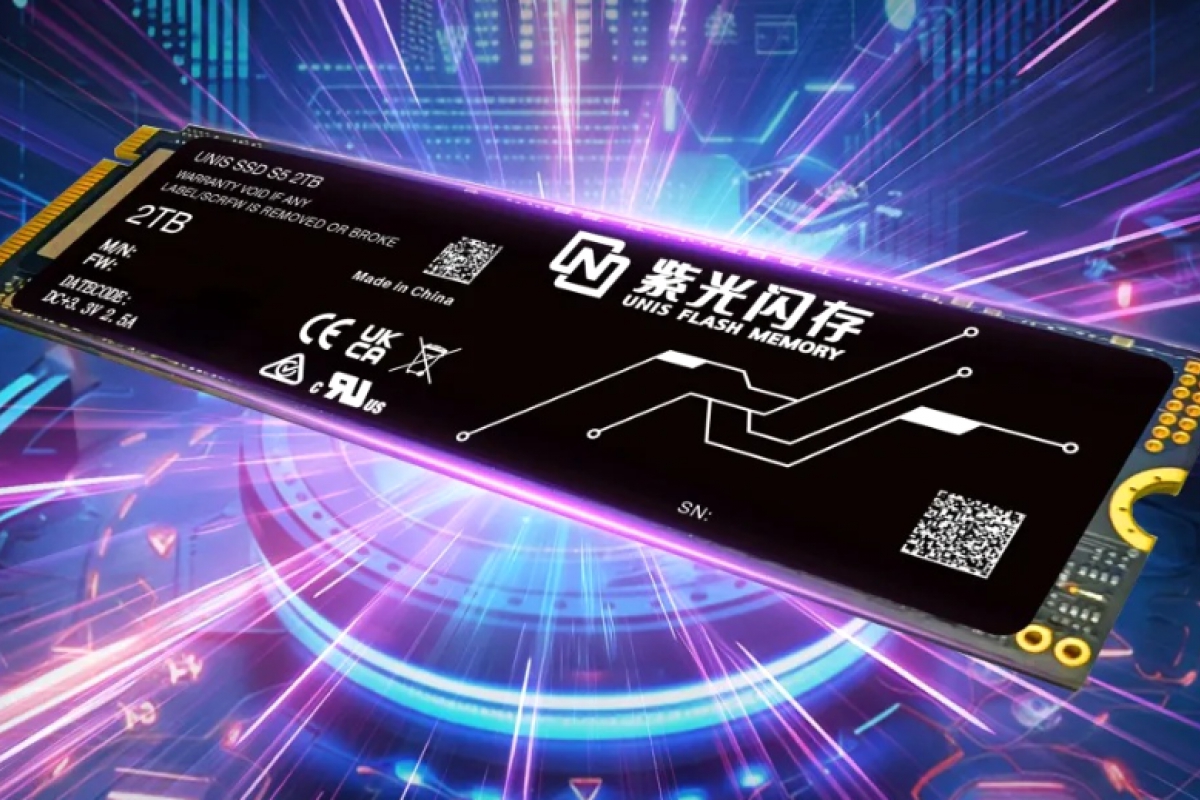 El SSD chino UNIS S5 alcanza los 14,9 GB/s de lectura y 12,9 GB/s de escritura sin DRAM