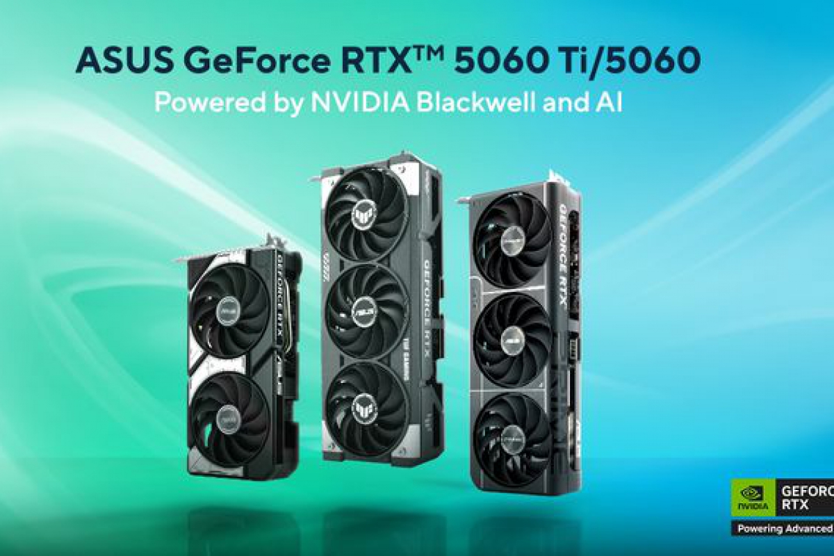 Las nuevas ASUS RTX 5060 Series vienen con doble BIOS, ventiladores ...
